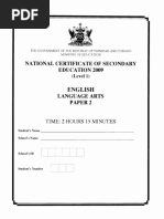 CSEC English A - Oral Presentation Notes Part 1 | PDF | Public Speaking ...