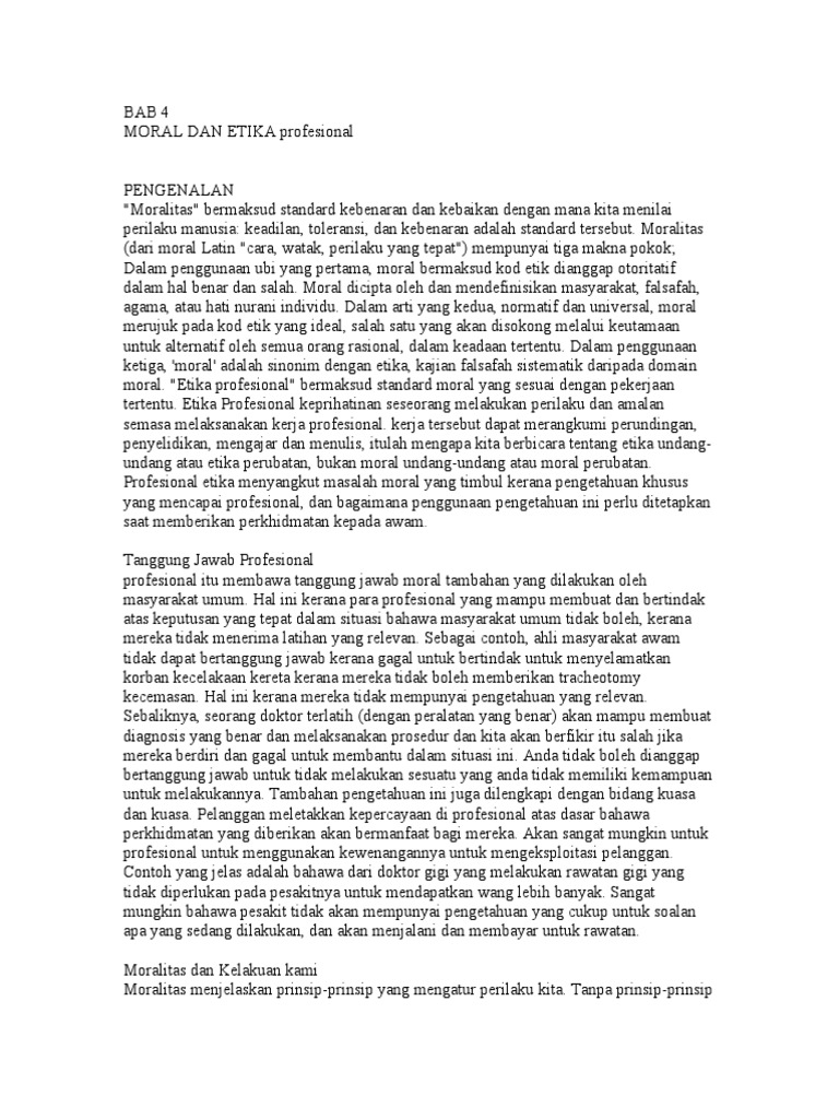 Chapter 4 - Malay | PDF