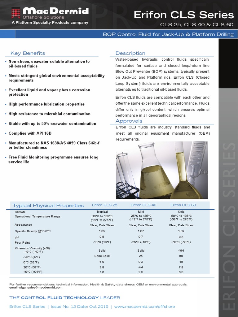 Erifon CLS Series: Key Benefits Description | PDF | Metals | Steel