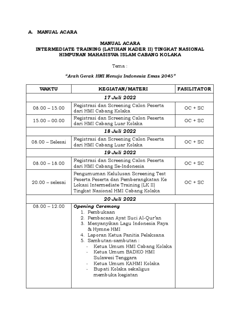 MANUAL ACARA Fix | PDF