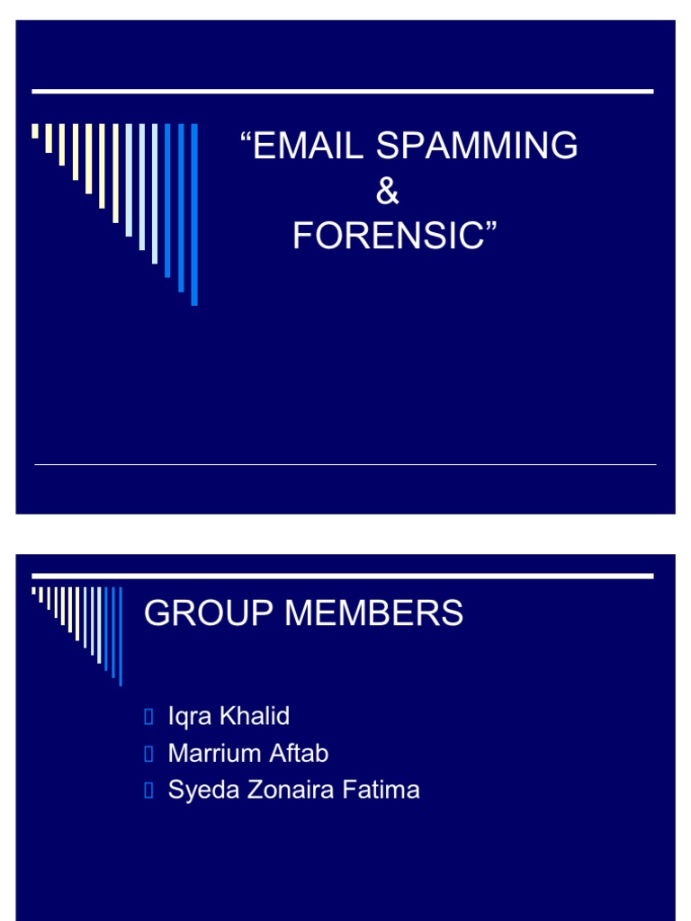 Email Spamming | PDF