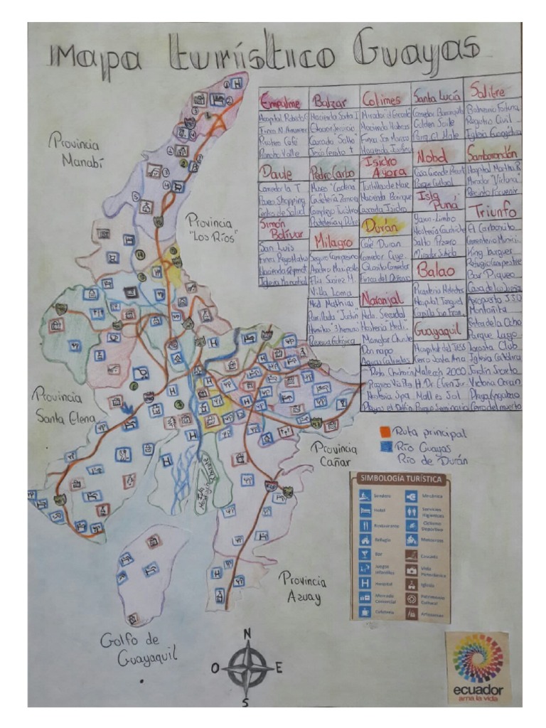 Mapas Turísticos | PDF
