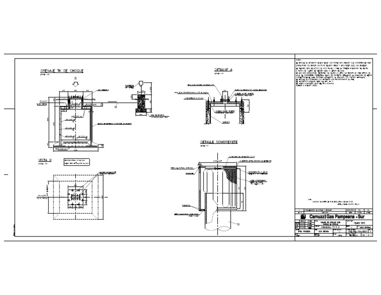 Camara de Drenaje Tanque de Choque 1060003 | PDF