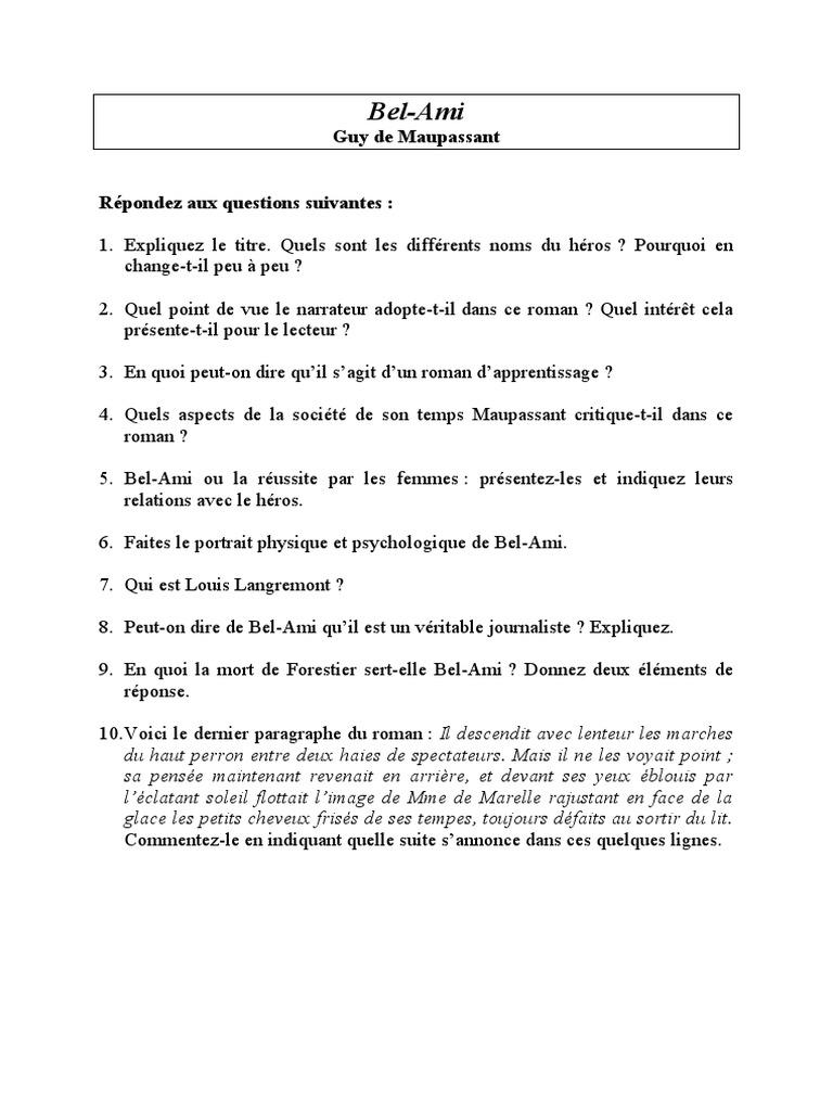 Bel Ami 2 | PDF | Romans