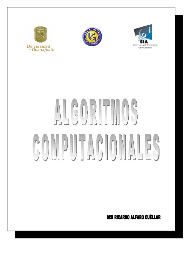 Manual de Introduccion Algoritmos Computacionales | PDF | Algoritmos | Lenguaje de programación