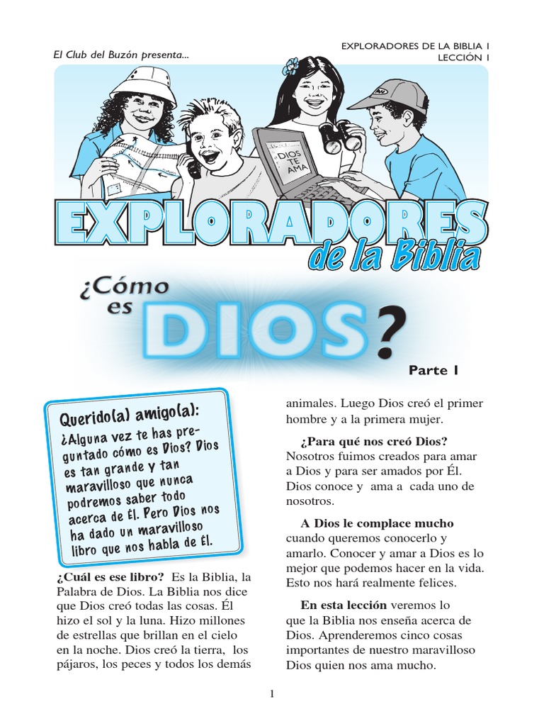 Exploradores 1 Lec 1-2 | PDF | Pecado | Cristo (título)