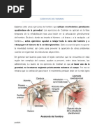 Ejercicios de Codman para Hombro | PDF | Hombro | Sistema ...