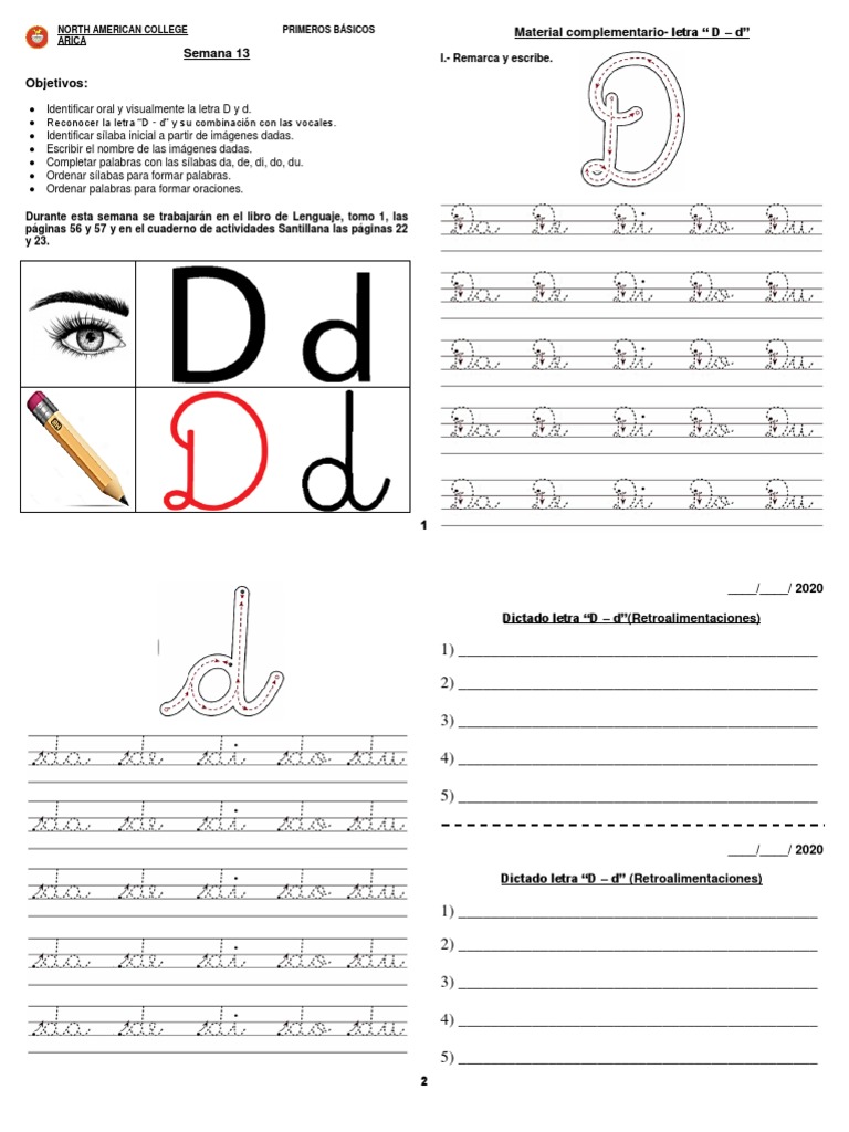 Guia Letras | PDF | Escritura | Ciencia cognitiva