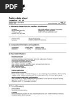 Isonel 51J | PDF | Dangerous Goods | Chemistry