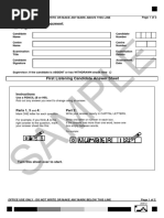 B2 First For Schools 4, Test 4 Answer Key, Reading and Use of English ...