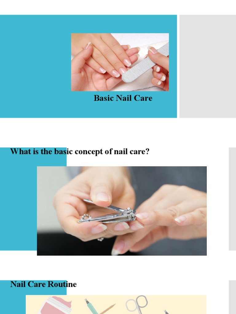 Basic Nail Care | PDF