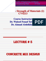 Characteristic Strength Calculation Guide | PDF