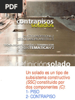 Tipos de Solado en Arquitectura | PDF | Hormigón | Adhesivo