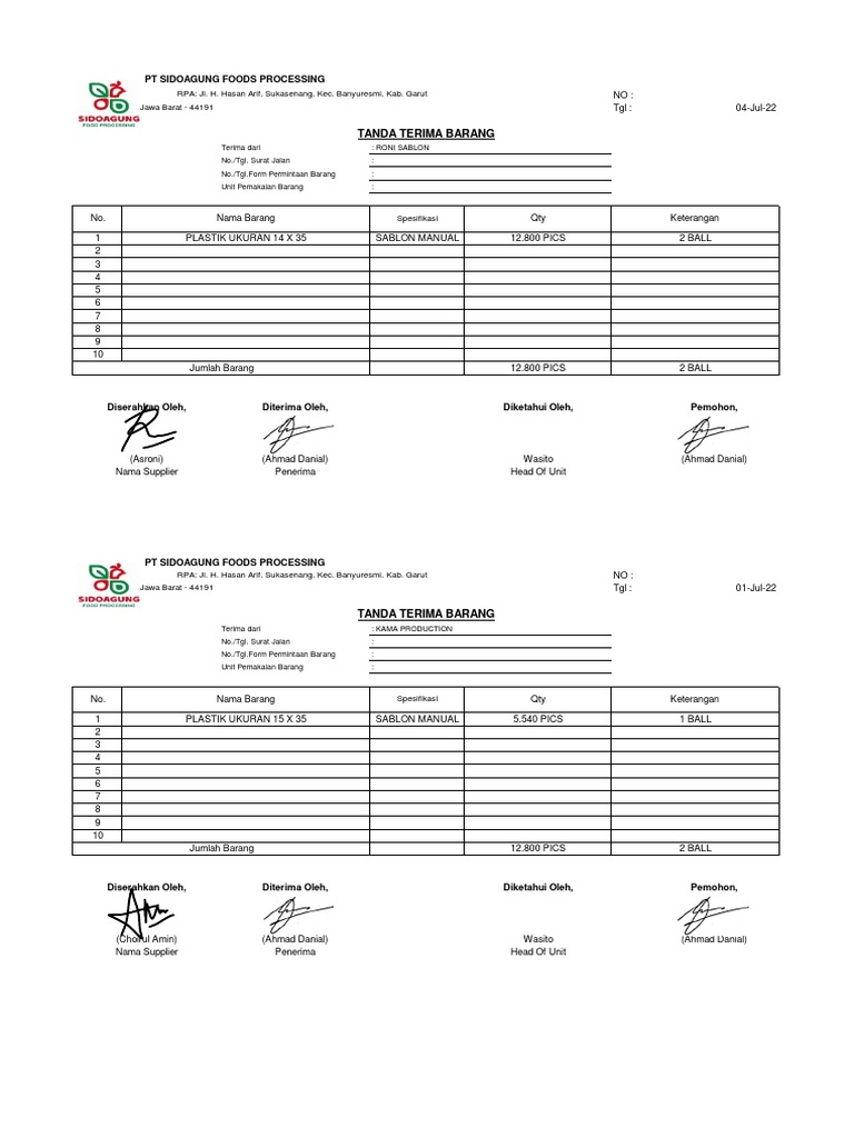 SPB TTB Samaco | PDF