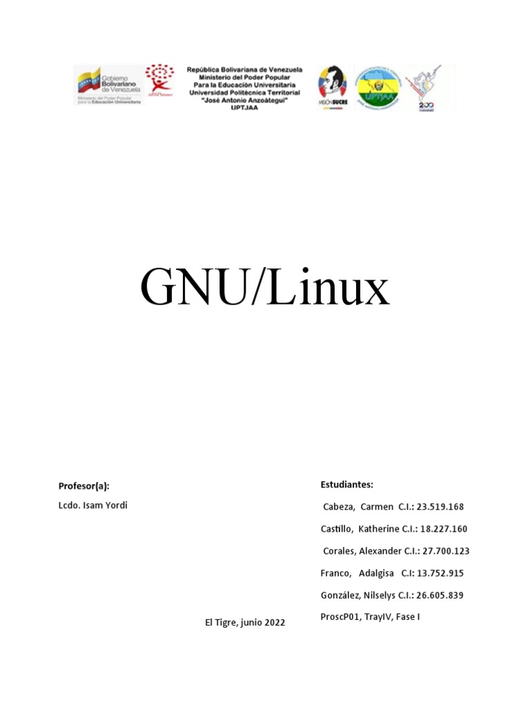GnU Linux | PDF | Distribución de Linux | Contenido libre