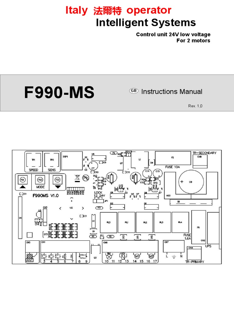 Intelligent Systems: Instructions Manual | PDF | Transformer | Power Supply