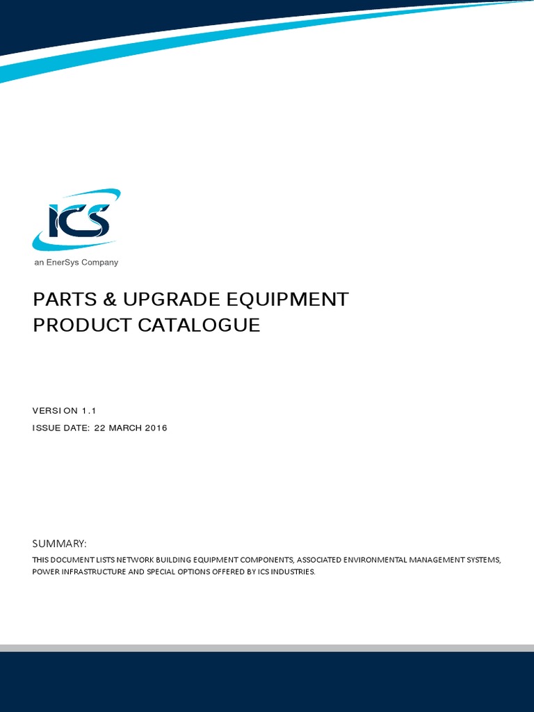 ICS Industries Equipment Catalogue V1.1 | PDF | Air Conditioning ...