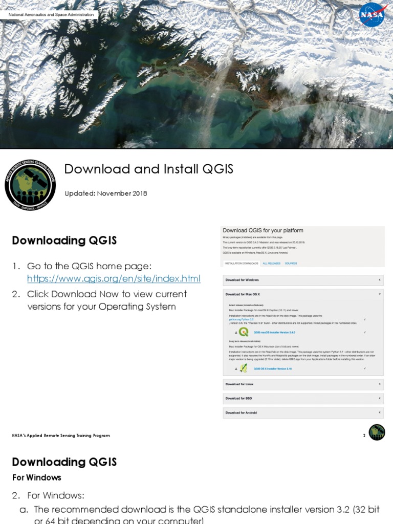 and Install QGIS: Updated: November 2018 | PDF | Installation (Computer Programs) | Mac Os