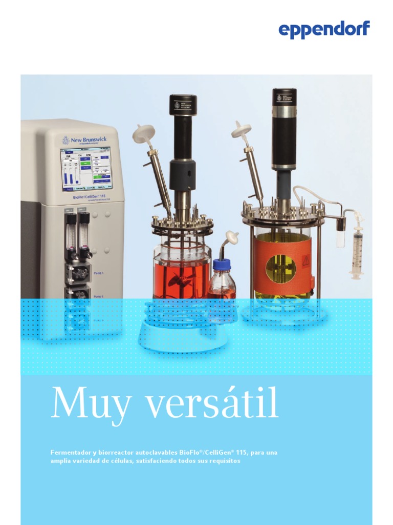 BioFlo-CelliGen 115 - Muy Versátil | PDF | Gases | Química