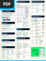 SpaCy Cheat Sheet Advanced NLP in Python | PDF