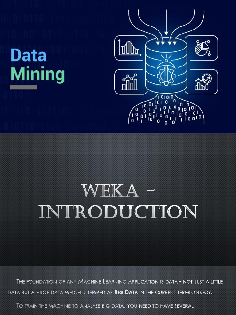 7 - Weka Introduction | PDF | Computers