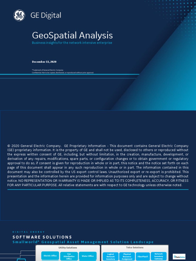 GSA Overview Updated | PDF | Spatial Analysis | Computer Network