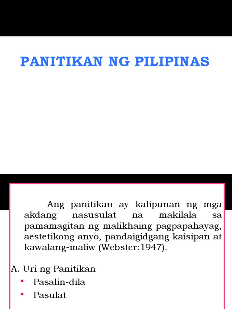 Panitikan | PDF