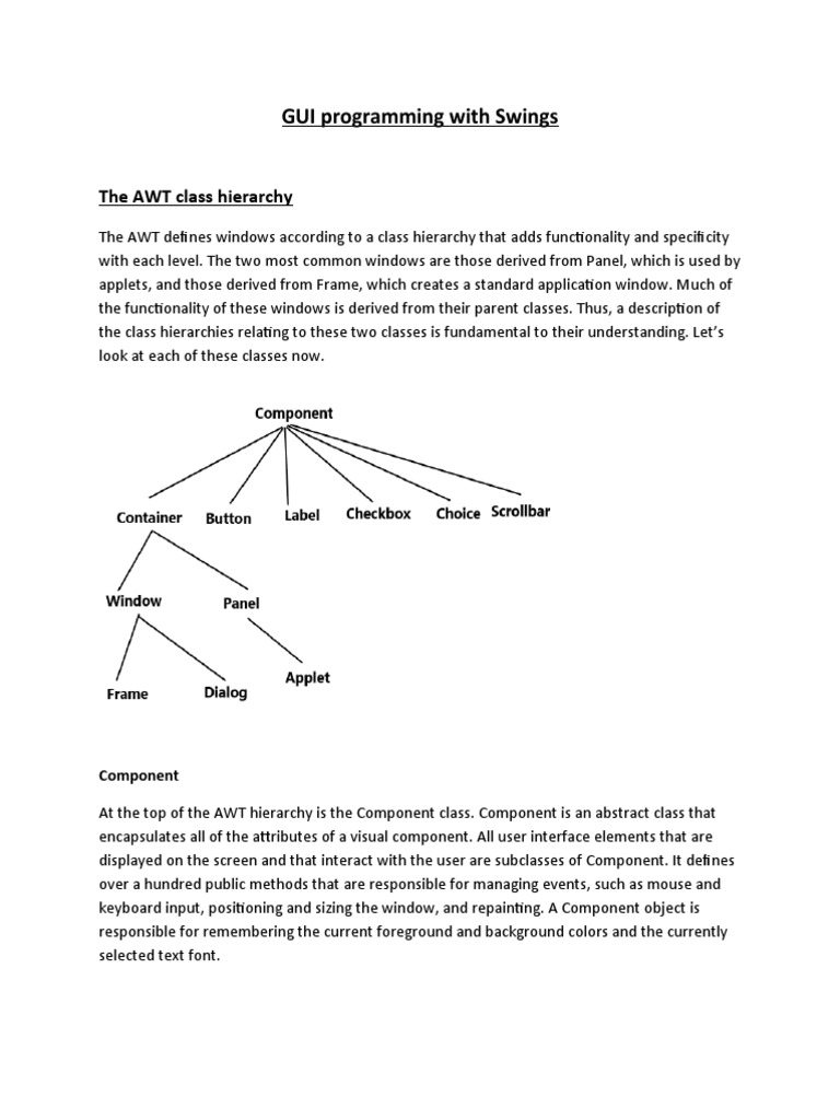 Java Notes 5th Unit Pdf Class Computer Programming Method Computer Programming