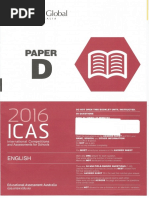 ICAS 2018 - MA - Paper - C - PP-PDFs | PDF | Numbers | Arithmetic