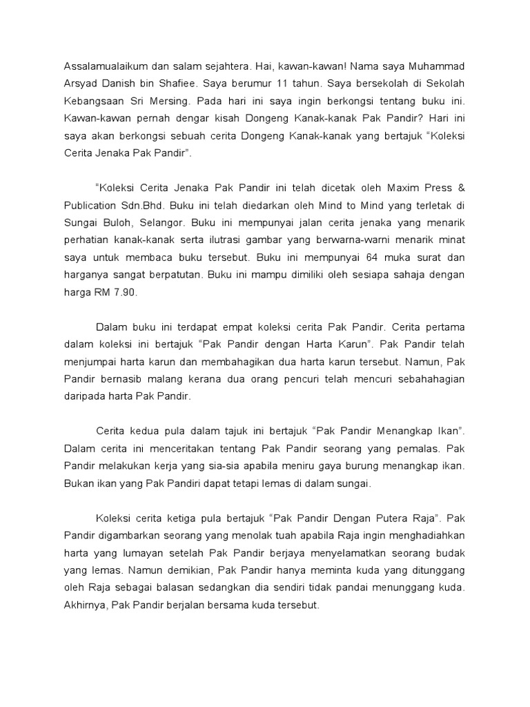 Koleksi Pak Pandir | PDF