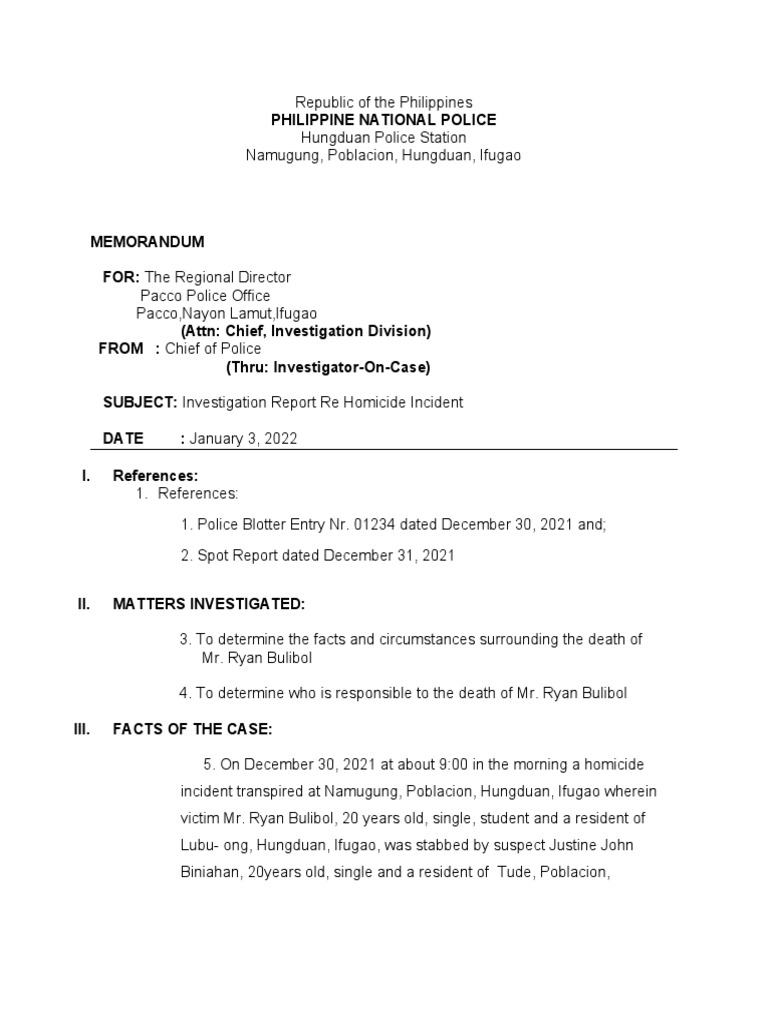 Philippine National Police | PDF | Witness | Legal Procedure