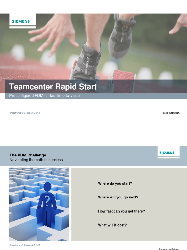 Teamcenter Rapid Start: Preconfigured PDM For Fast Time-To-Value | PDF ...