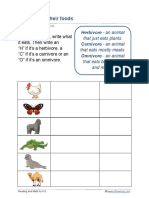 Types of Animals: Grade 2 Science Worksheet | PDF | Home & Garden ...
