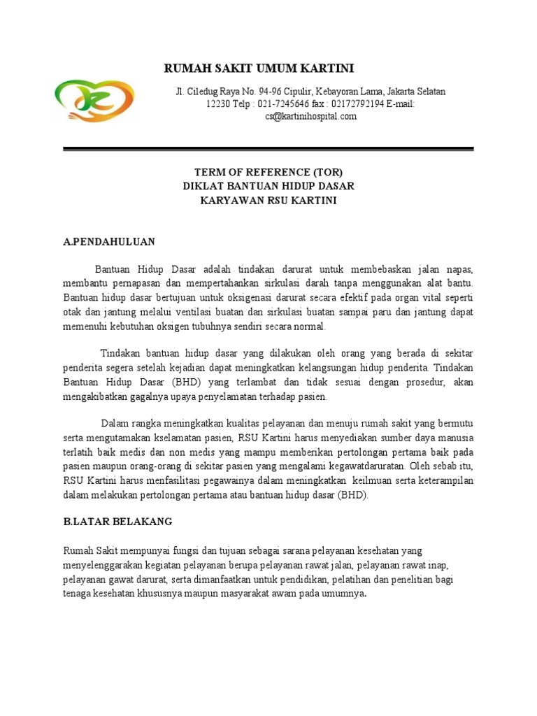 Contoh Tor BHD | PDF