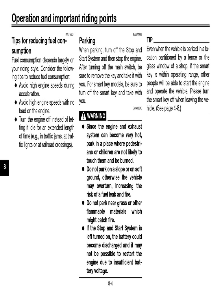 Tips for Reducing NMAX Fuel Consumption | PDF | Vehicle Technology ...