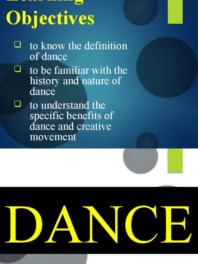 Dance From The Past | PDF | Dances | Entertainment