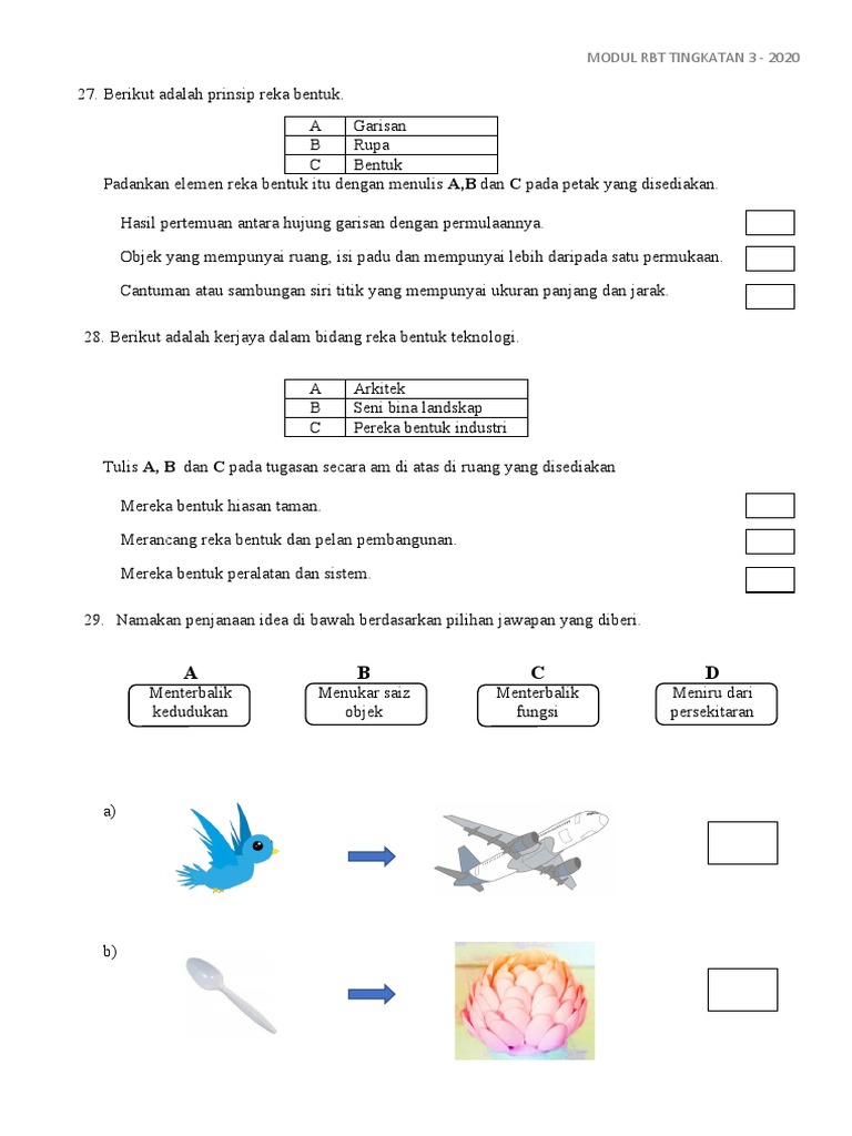 Modul T3 Soalan 27-43 | PDF