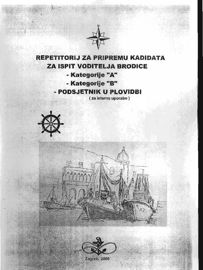 Prirucnik Za Voditelja Brodice | PDF