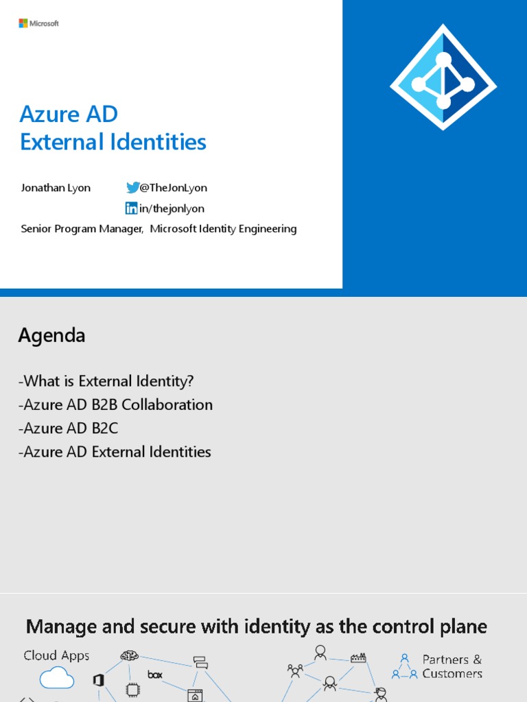 External Identities | PDF | Microsoft Azure | Active Directory