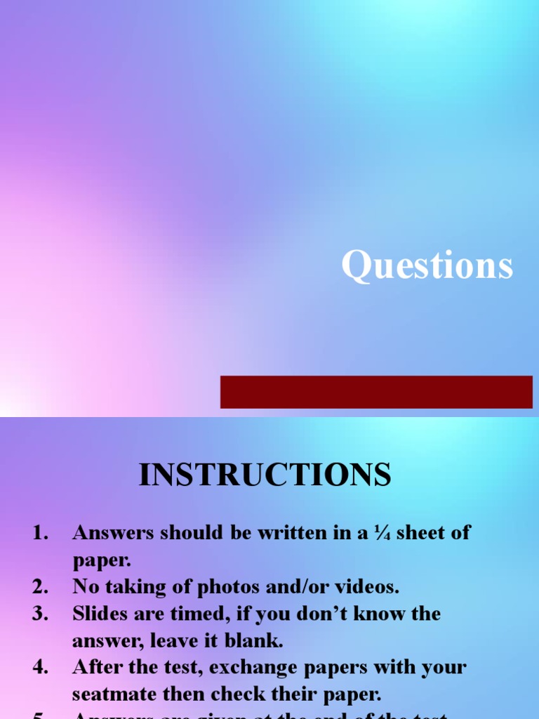 Mastery Test 1 | PDF | Teachers | Curriculum