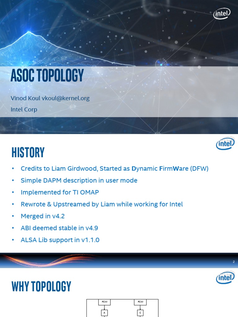 Asoc Topology: Intel Corp | PDF | Information Age | Computer Science