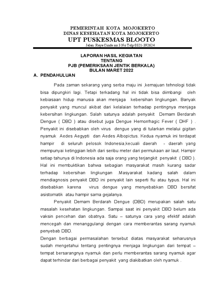 Notulen PJB Maret Juni | PDF