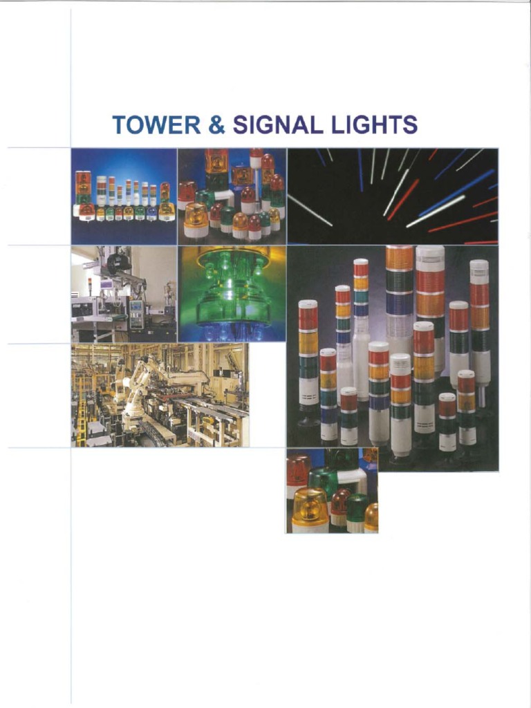 Tower Light Brochure | PDF | Electronics | Electrical Engineering