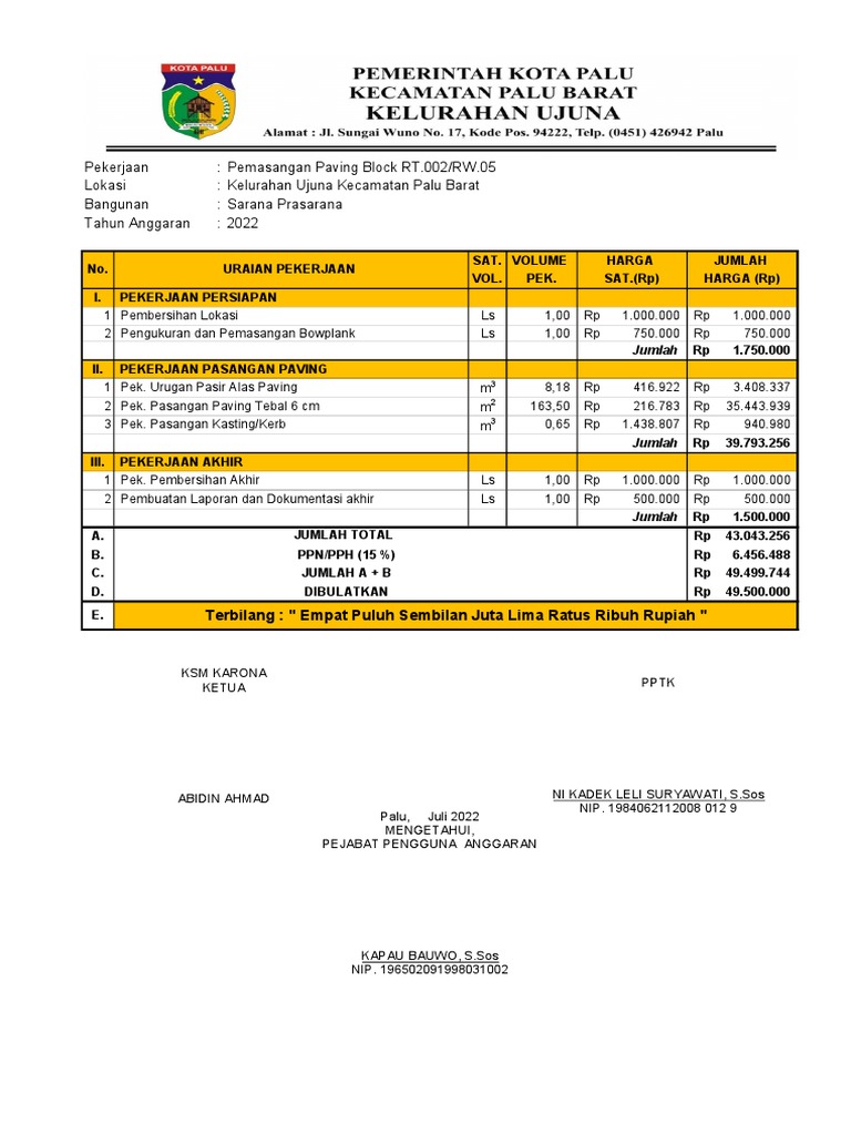 Rab Paving Block-1 | PDF