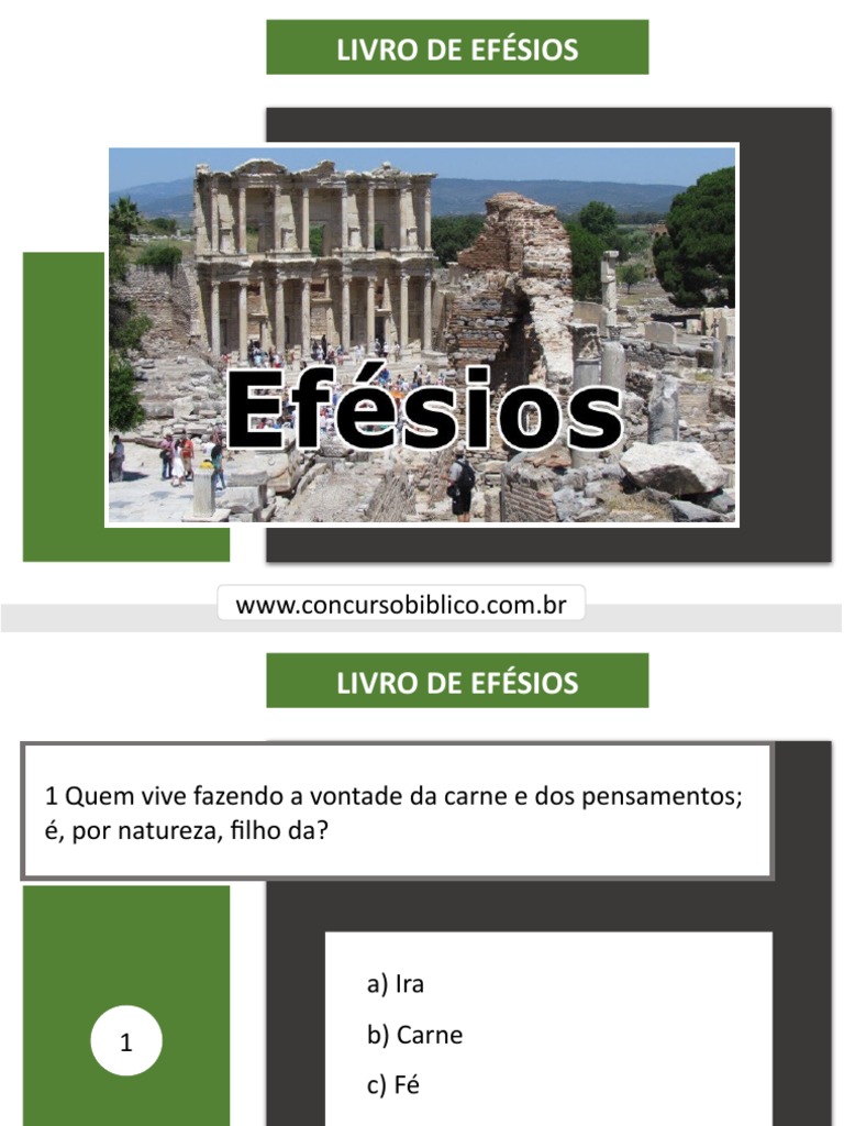 Livro De Efésios Pdf Apóstolo Paulo Jesus