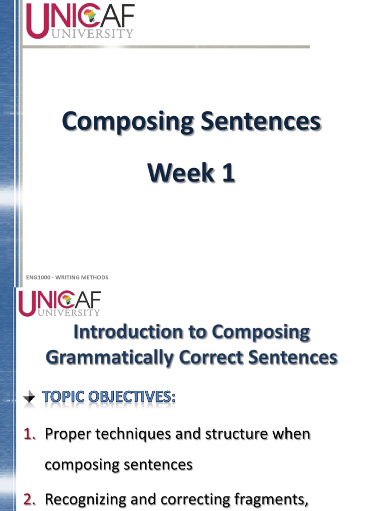 Reading - Composing Sentences | PDF | Subject (Grammar) | Cognitive Science