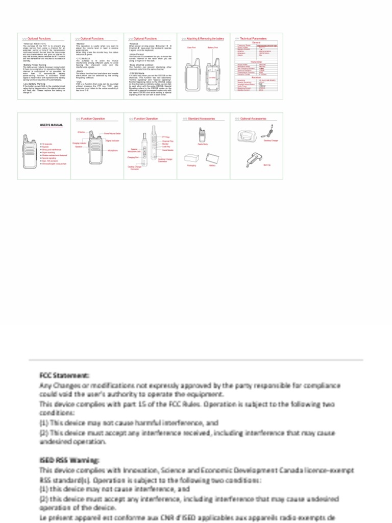 User Manual HT | PDF | Electronics | Information And Communications ...