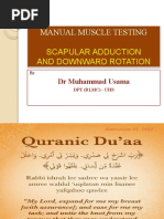 Neck Manual Muscle Testing Guide | PDF | Anatomical Terms Of Motion | Neck