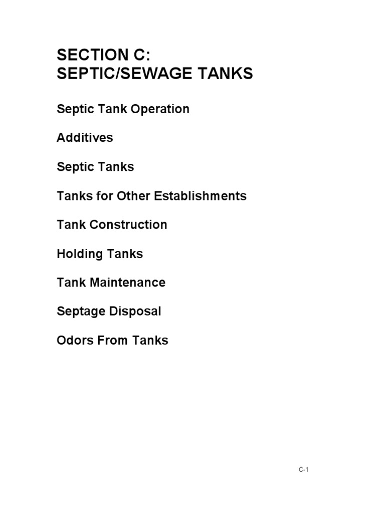 Septic Tank | Septic Tank | Sewage