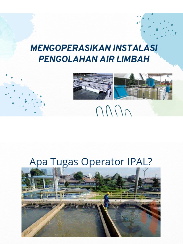 Mengoperasikan IPAL | PDF